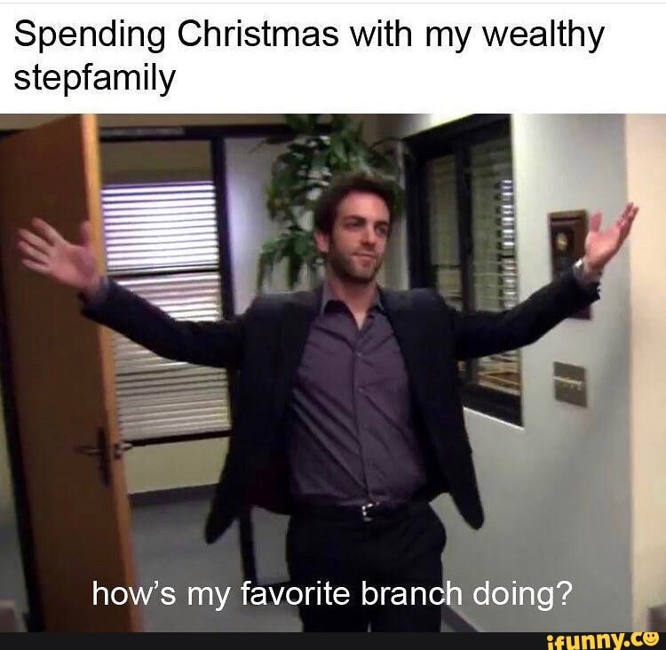 Spending Christmas with my wealthy stepfamily how's my favorite branch ...