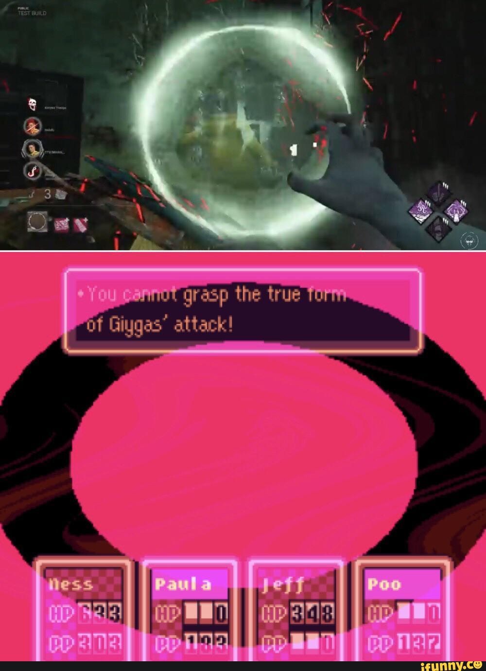 Grasp the true TOT of Giygas' attack! beenual Ioopnd pnan - iFunny