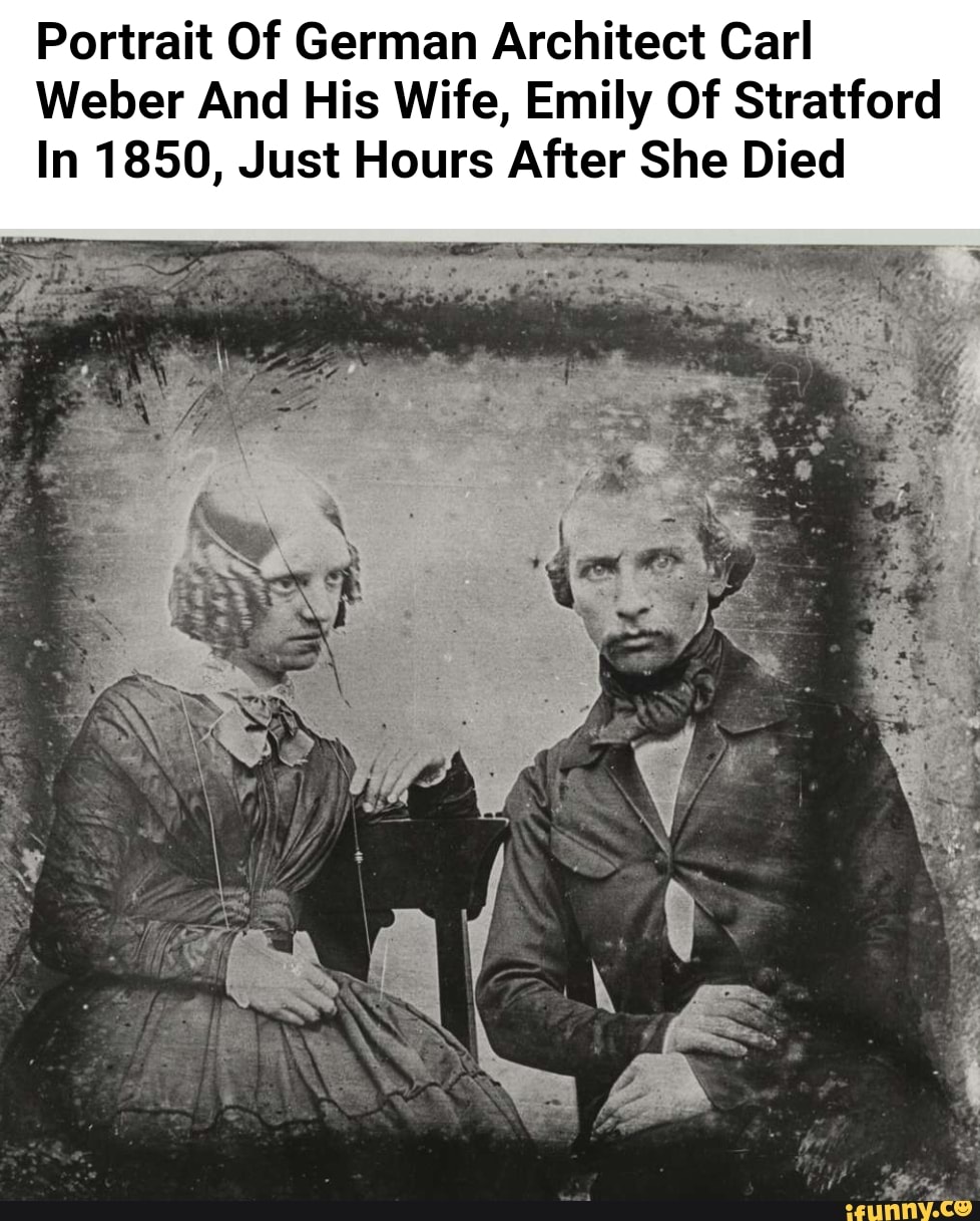 Portrait Of German Architect Carl Weber And His Wife, Emily Of ...