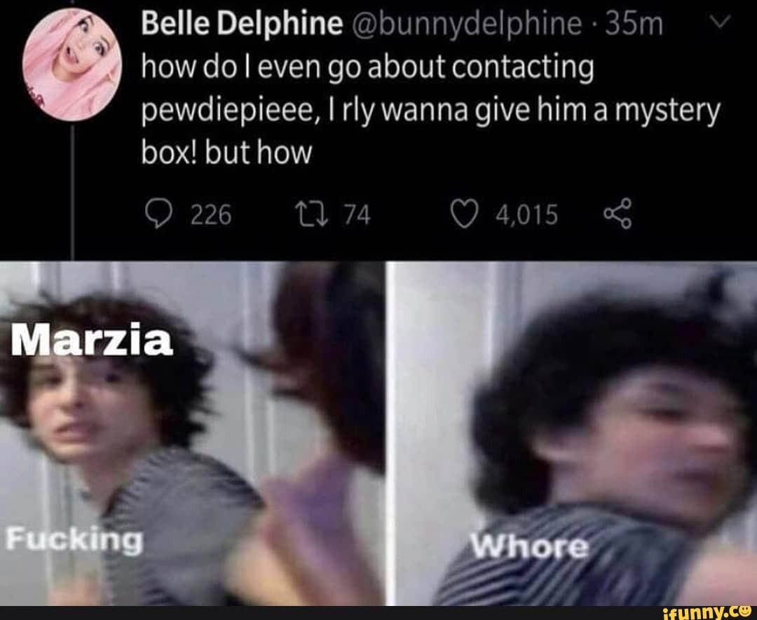 Belle Delphine @bunnydelphine how do! even go about contacting ...