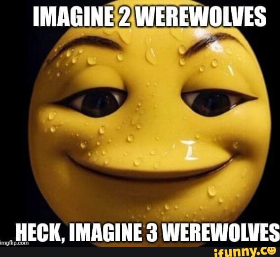 IMAGINE 2 WEREWOLVES HECK, IMAGINE 3 WEREWOLVES - iFunny