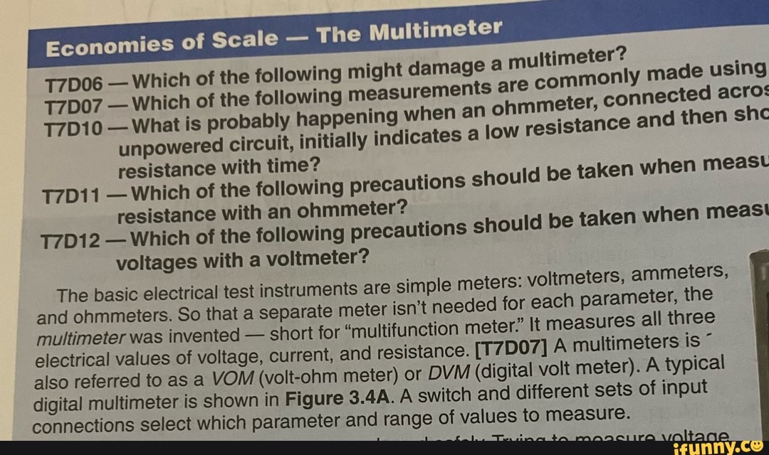 Multimeter memes. Best Collection of funny Multimeter pictures on iFunny