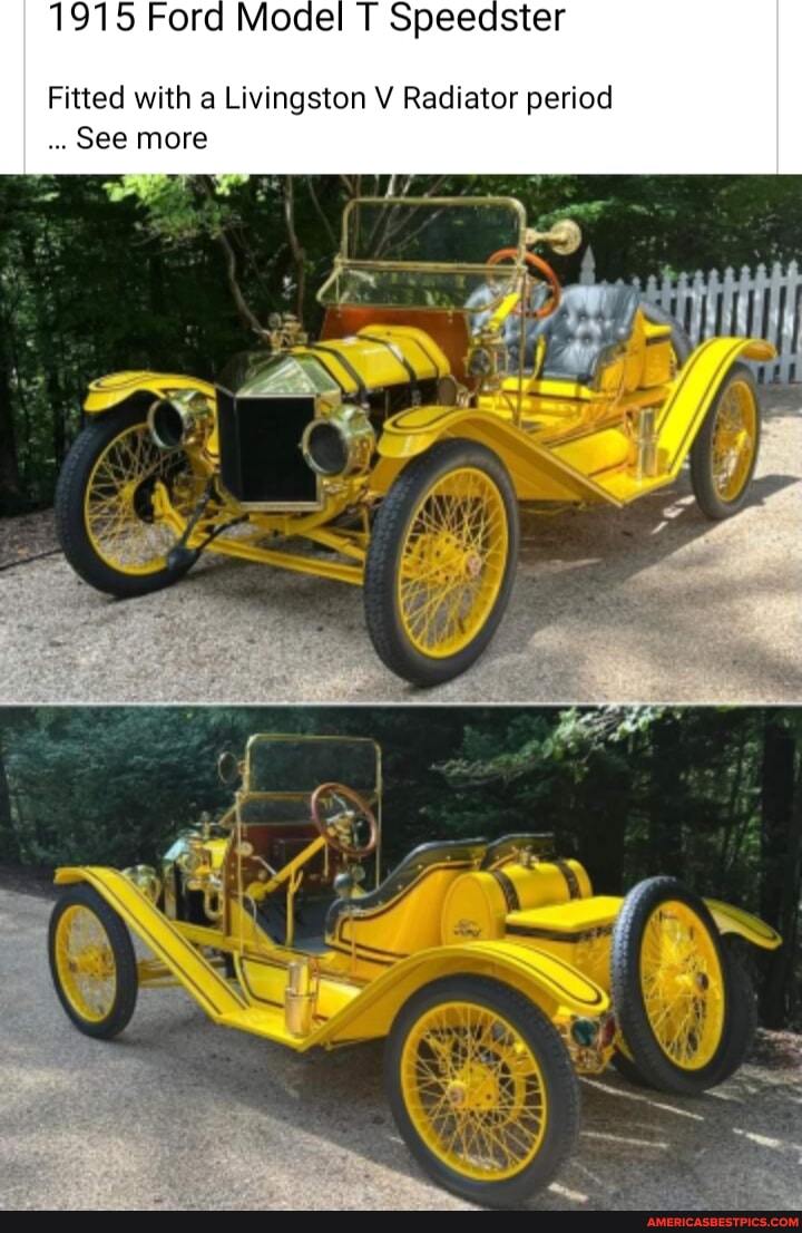 1915 Ford Fitted with a Livingston V Radiator period See more - America ...