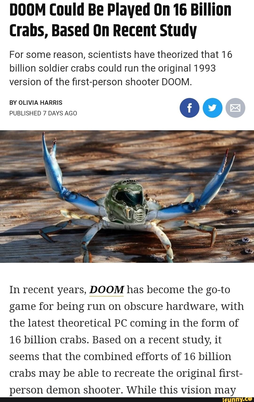 Crab Boss Doom at Carroll Zabala blog