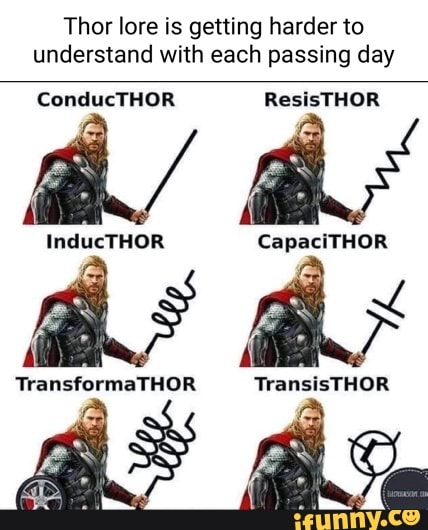 Thor lore is getting harder to understand with each passing day ...