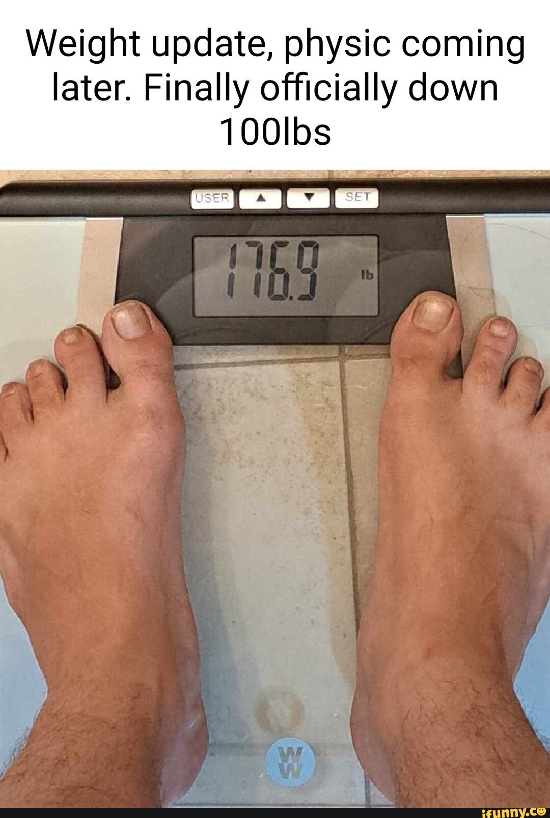 Weight update, physic coming later. Finally officially down - iFunny