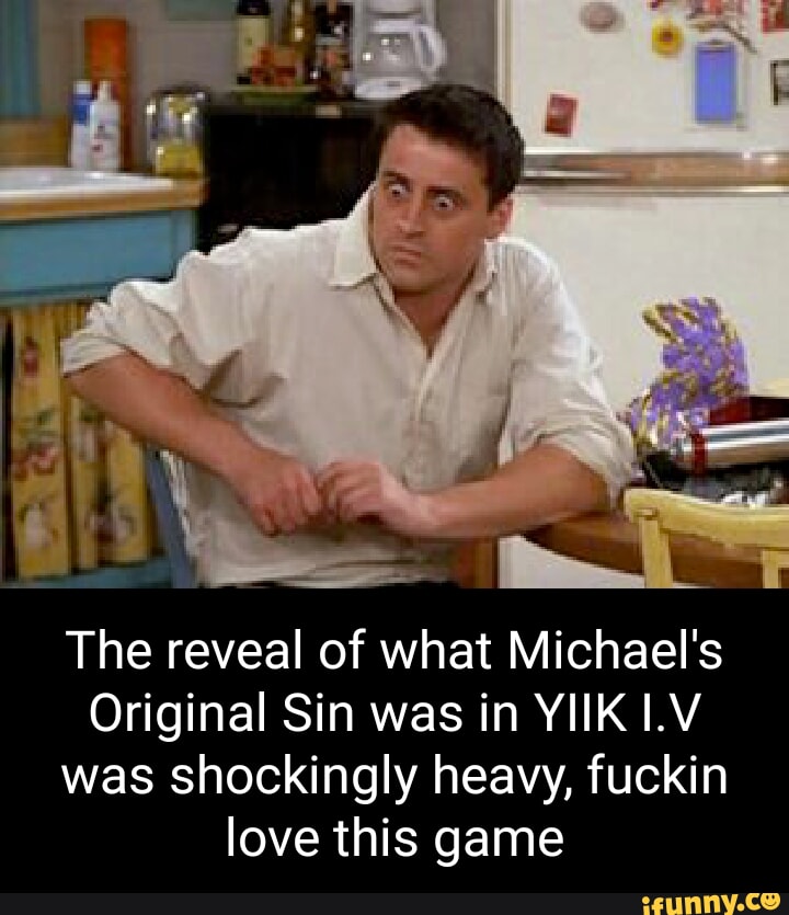 The reveal of what Michael's Original Sin was in YIIK was shockingly ...