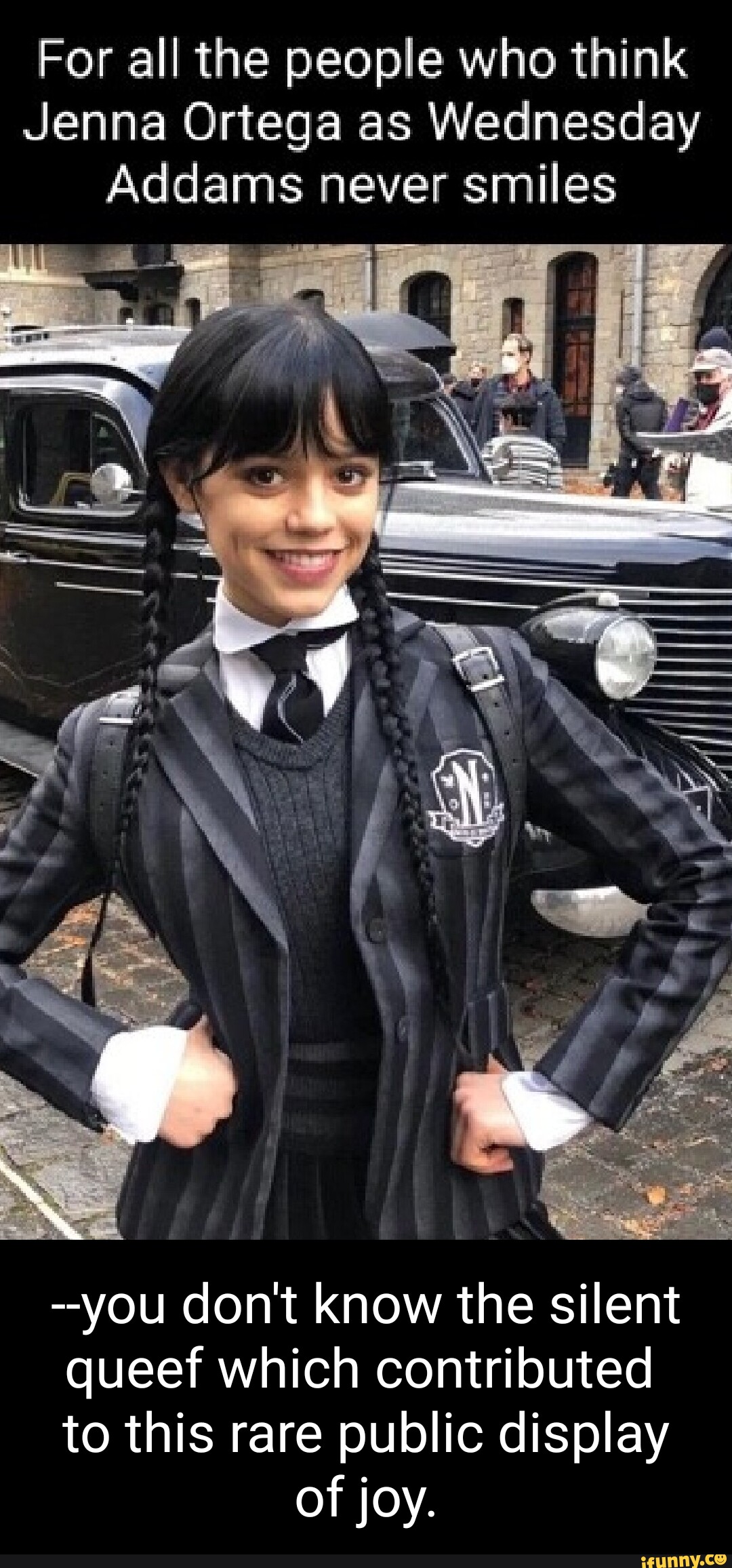 For all the people who think Jenna Ortega as Wednesday Addams never ...