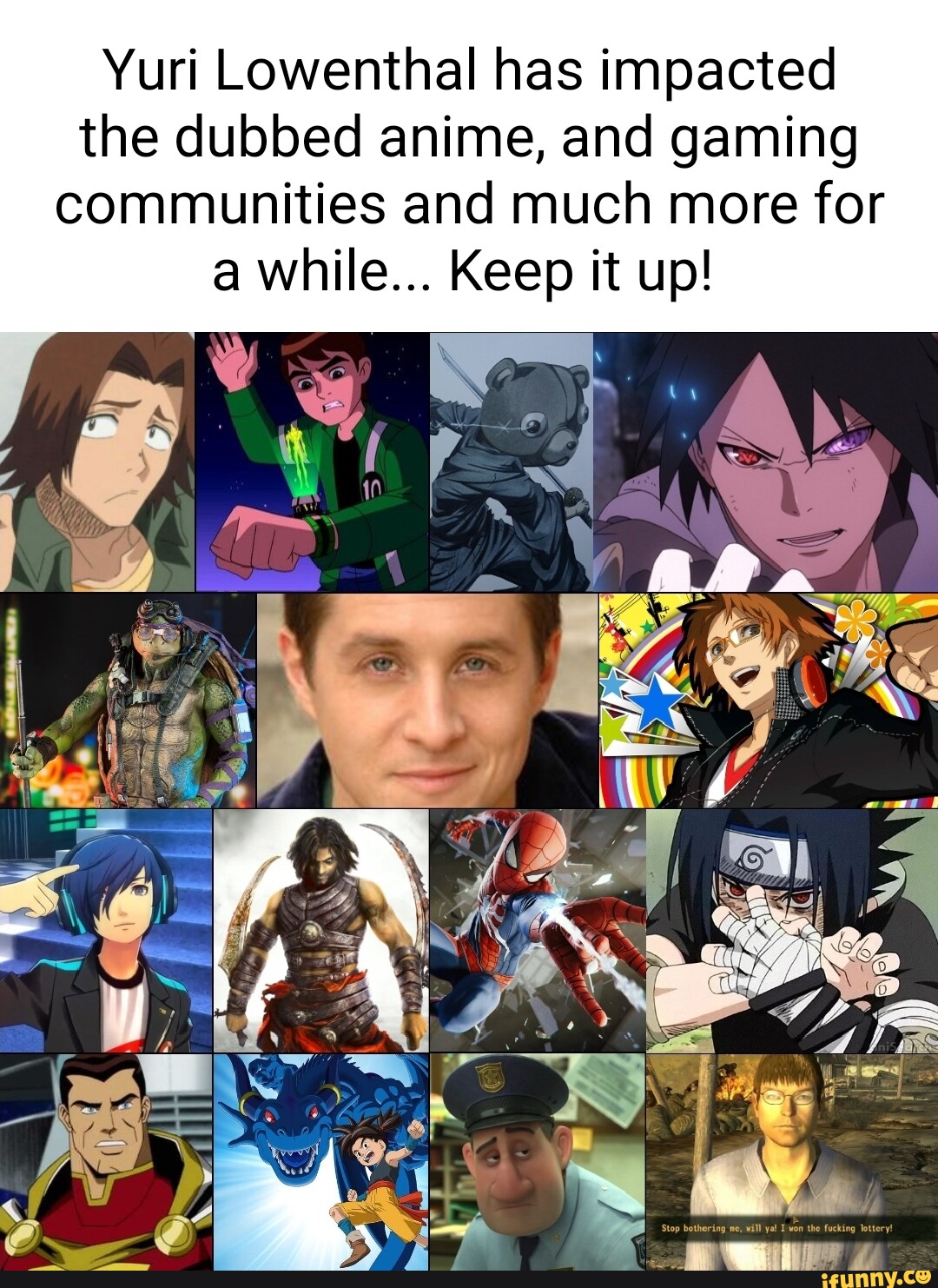 Yuri Lowenthal has impacted the dubbed anime, and gaming communities ...
