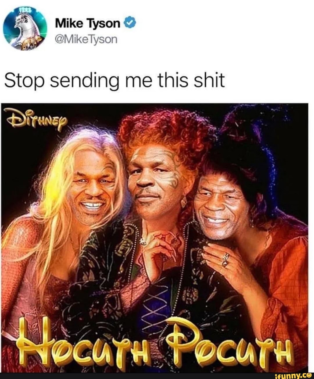 Mike Tyson Stop sending me this shit I - iFunny