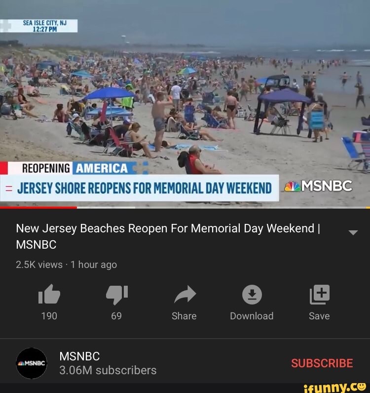 REOPENING JERSEY SHORE REOPENS FOR MEMORIAL DAY WEEKEND al New Jersey ...
