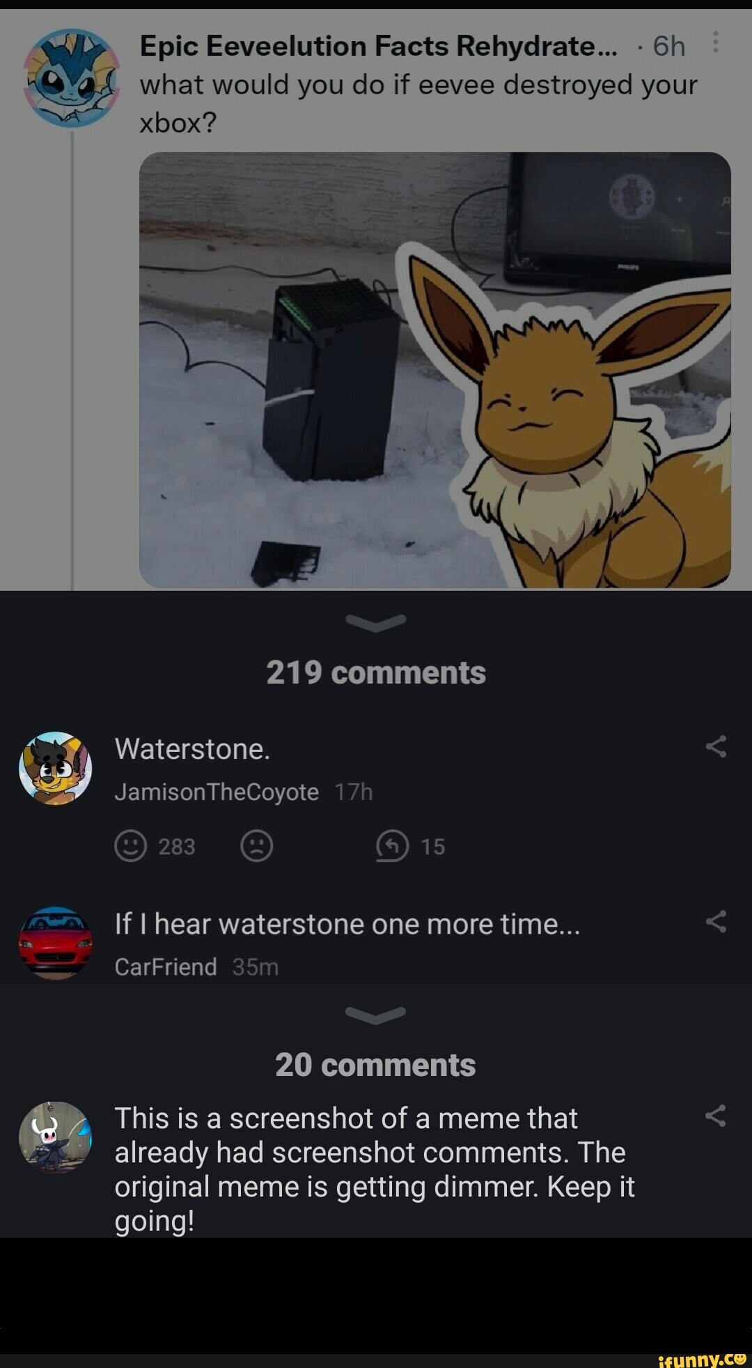 Wir Epic Eeveelution Facts Rehydrate... - what would you do if eevee ...