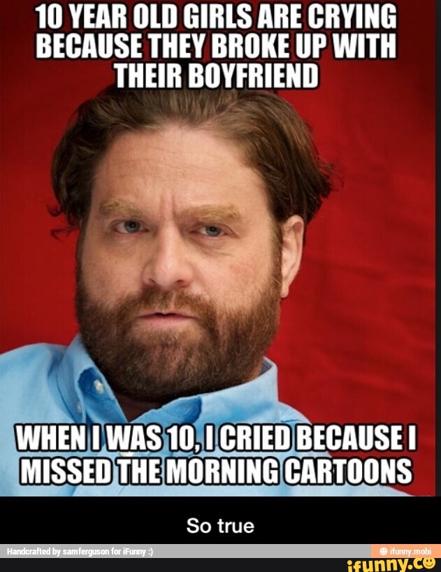 10 YEAR OLD GIRLS ARE CRYING BECAUSE THEY BROKE UP WITH THEIR BOYFRIEND ...