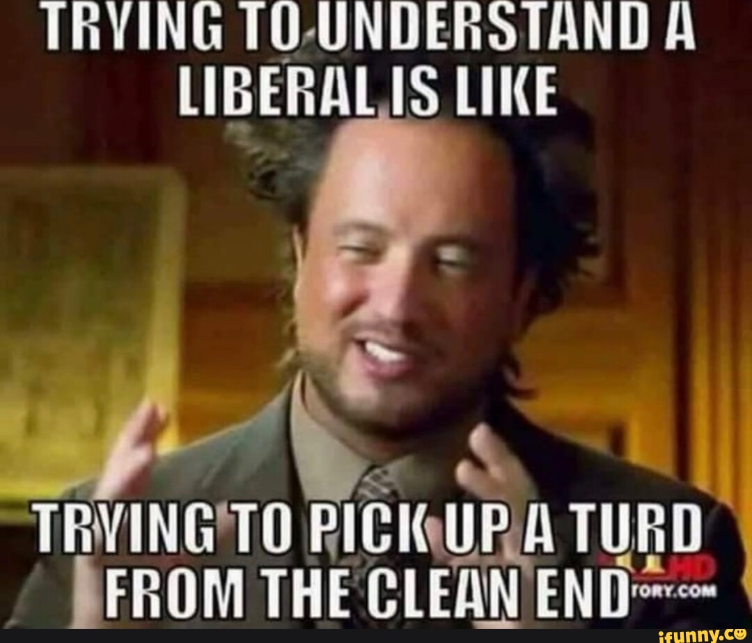 TRYING TO-UNDERSTAND A US LIKE TO We TURD FROM THE CLEAN END - iFunny