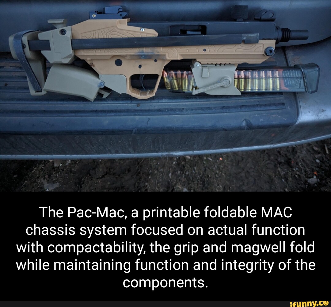 RN The Pac-Mac, a printable foldable MAC chassis system focused on ...