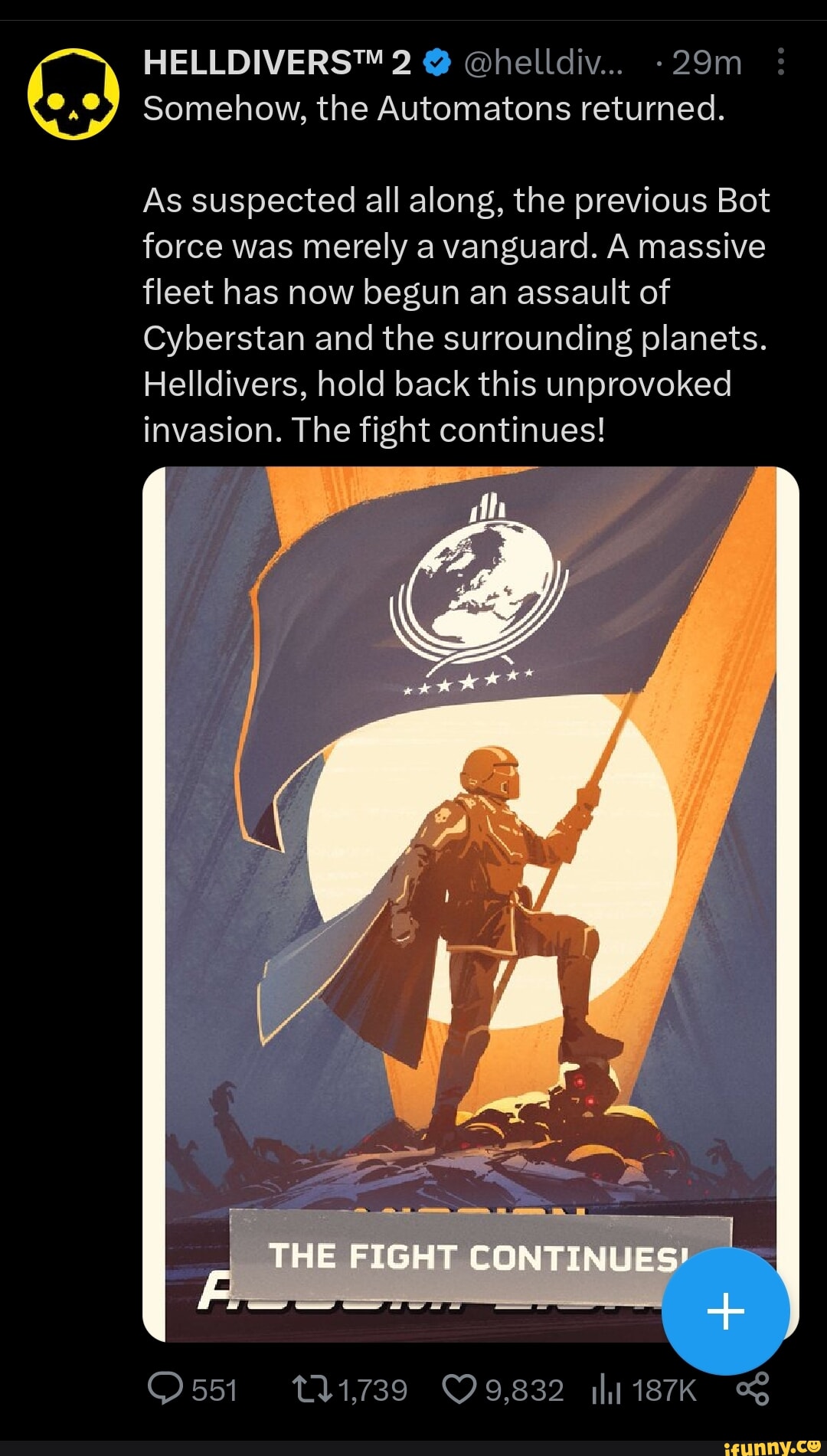 2 @ @helldiv... - Somehow, the Automatons returned. As suspected all ...