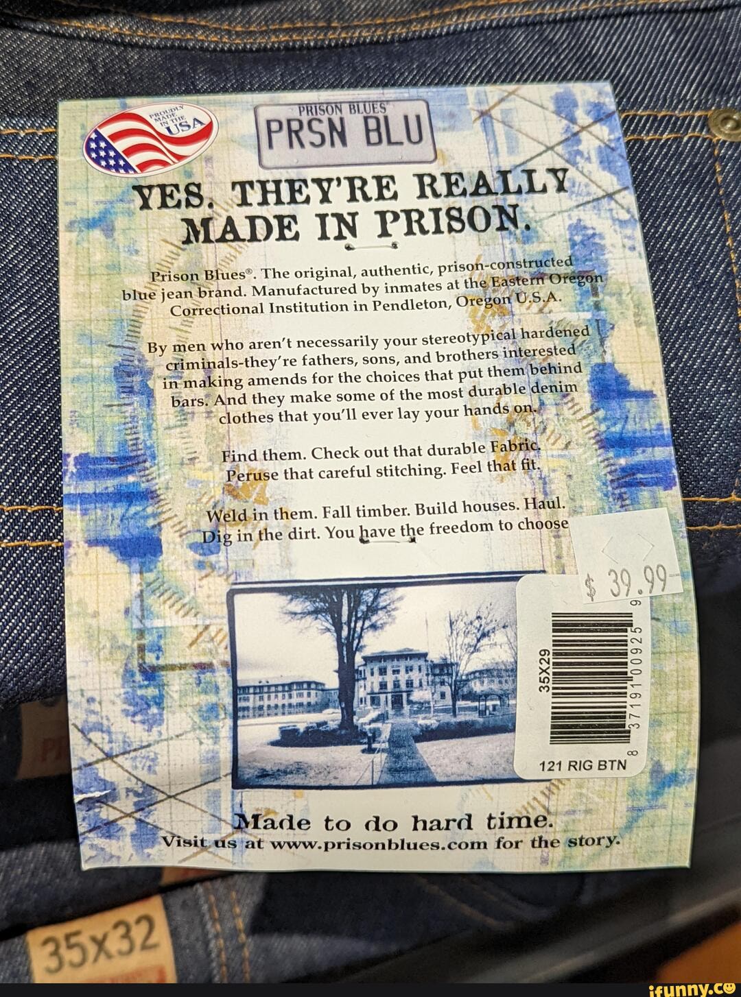 CS PRISON BLUES PRSN -YES, THEY'RE REALLY "MADE IN PRISON Prison Blues ...