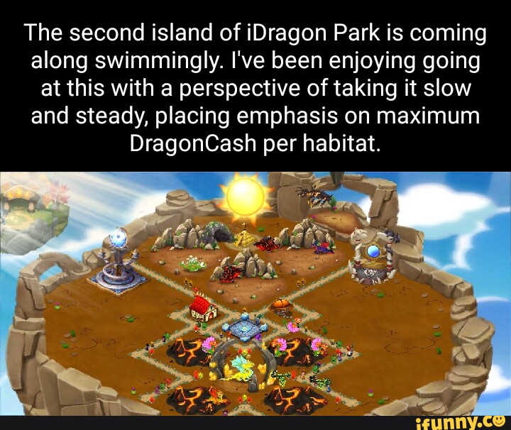 The second island of iDragon Park is coming along swimmingly. I've been ...