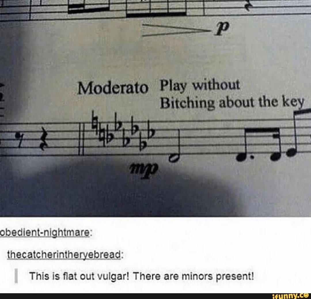 Moderato Play without about the key This is flat out vulgar! There are ...