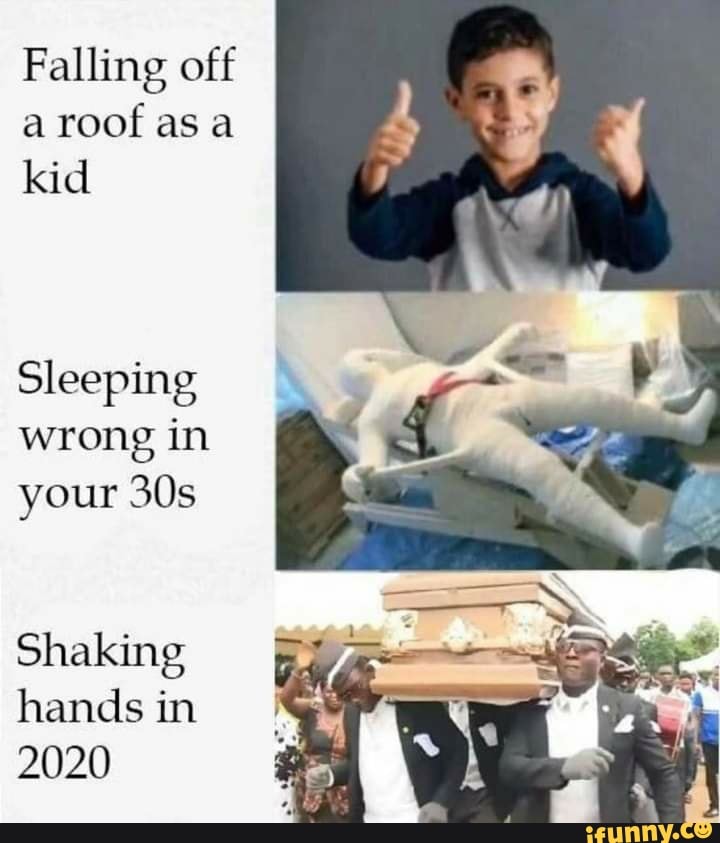 Falling off aroofasa kid Sleeping wrong in your Shaking hands in 2020 ...