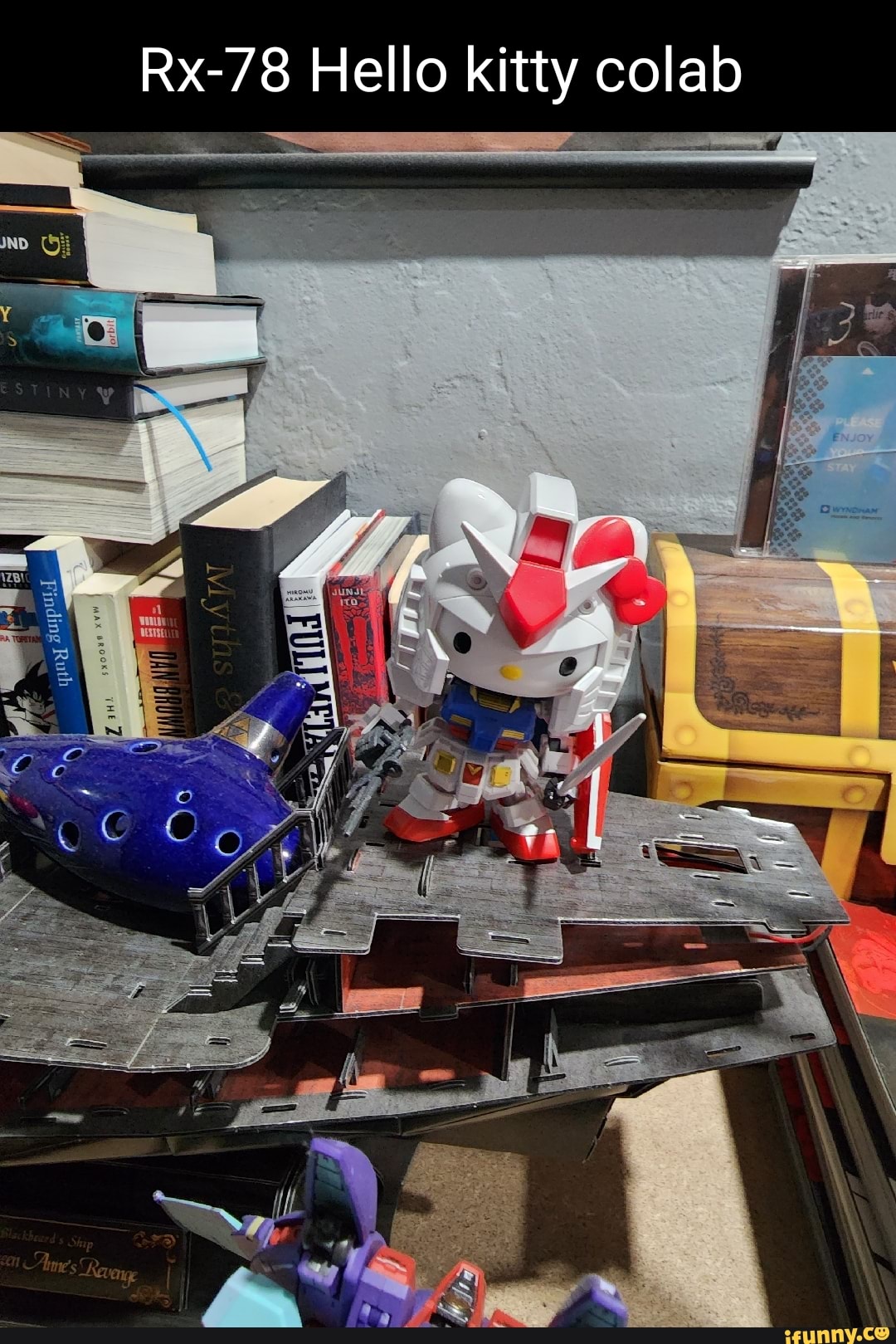 Rx-78 Hello kitty colab - iFunny