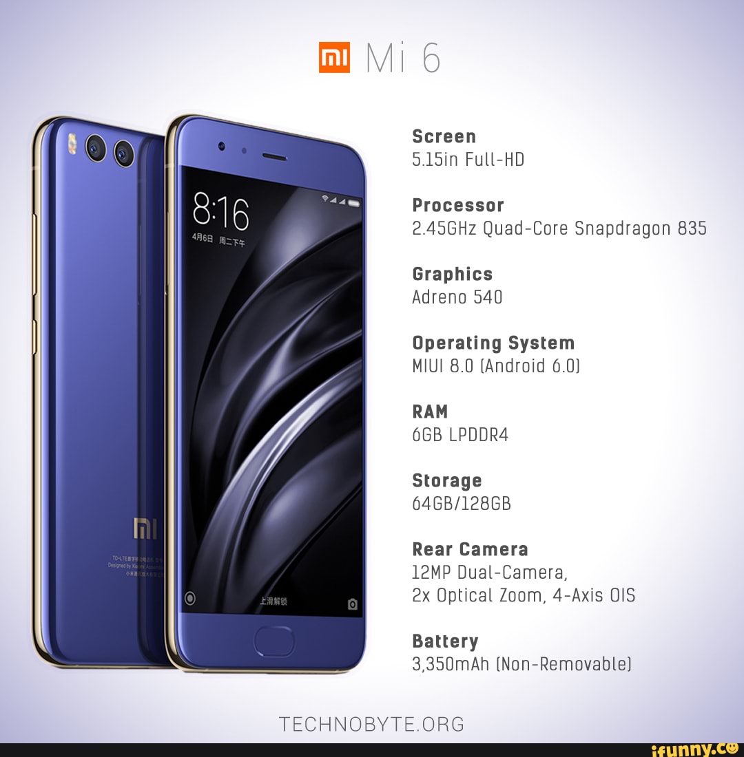 The #Xiaomi #Mi6 is here! Two variants have been announced (64GB and ...