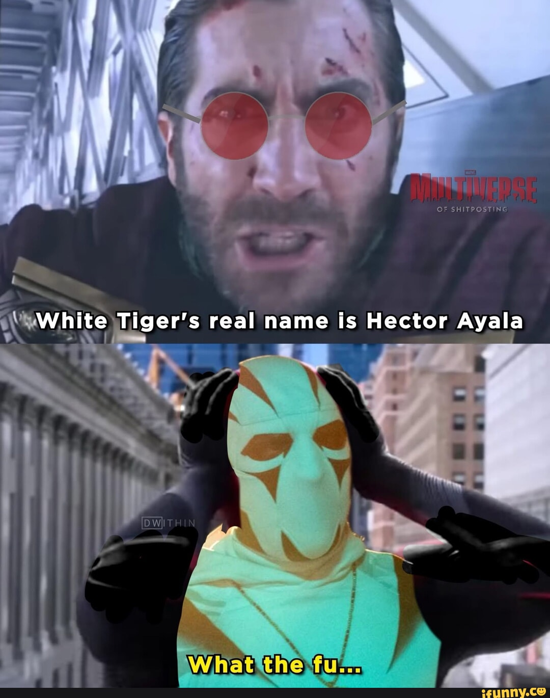 SH White Tiger's real name is Hector Ayala What - iFunny