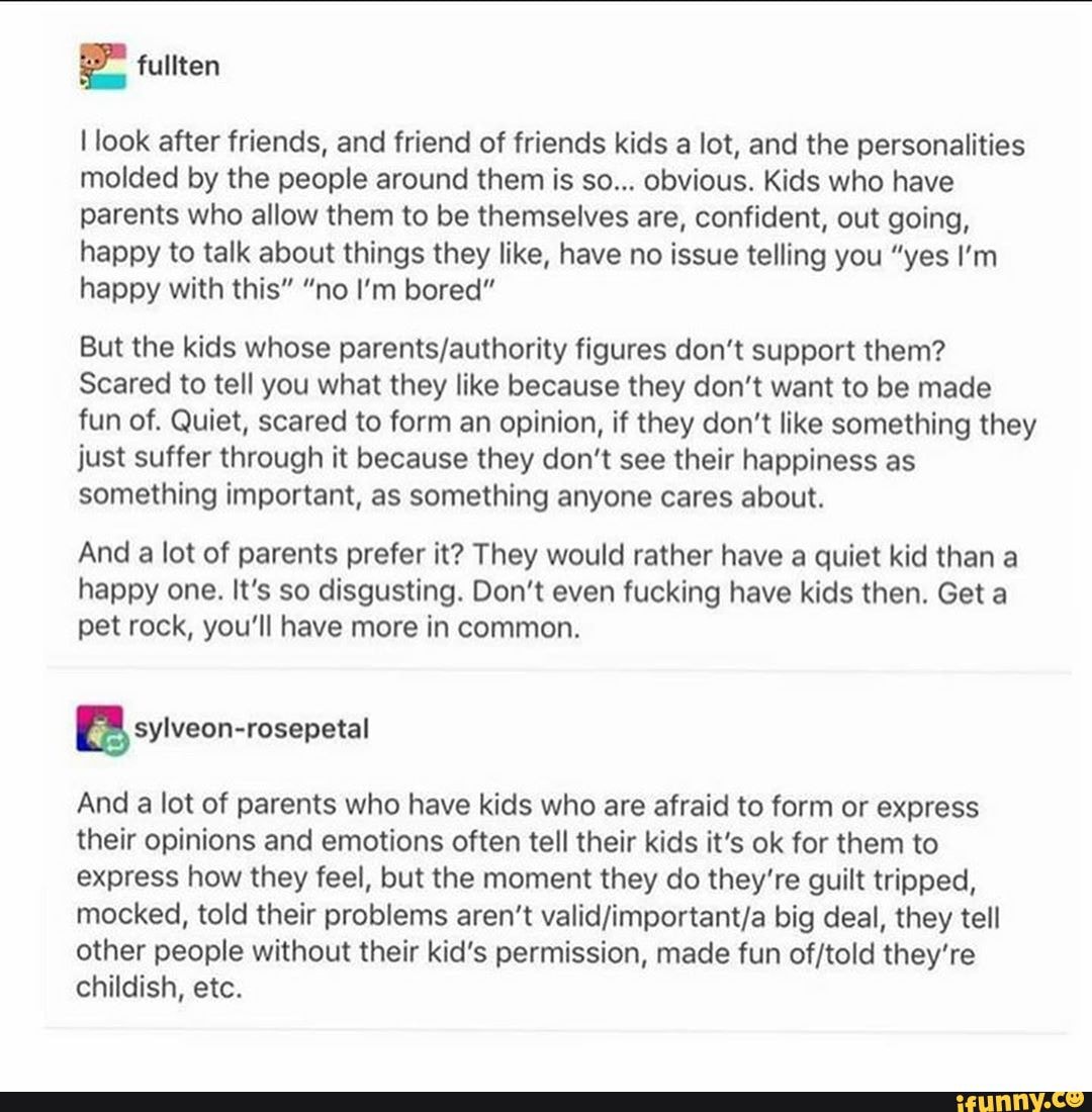 Fullten I look after friends, and friend of friends kids a lot, and the ...