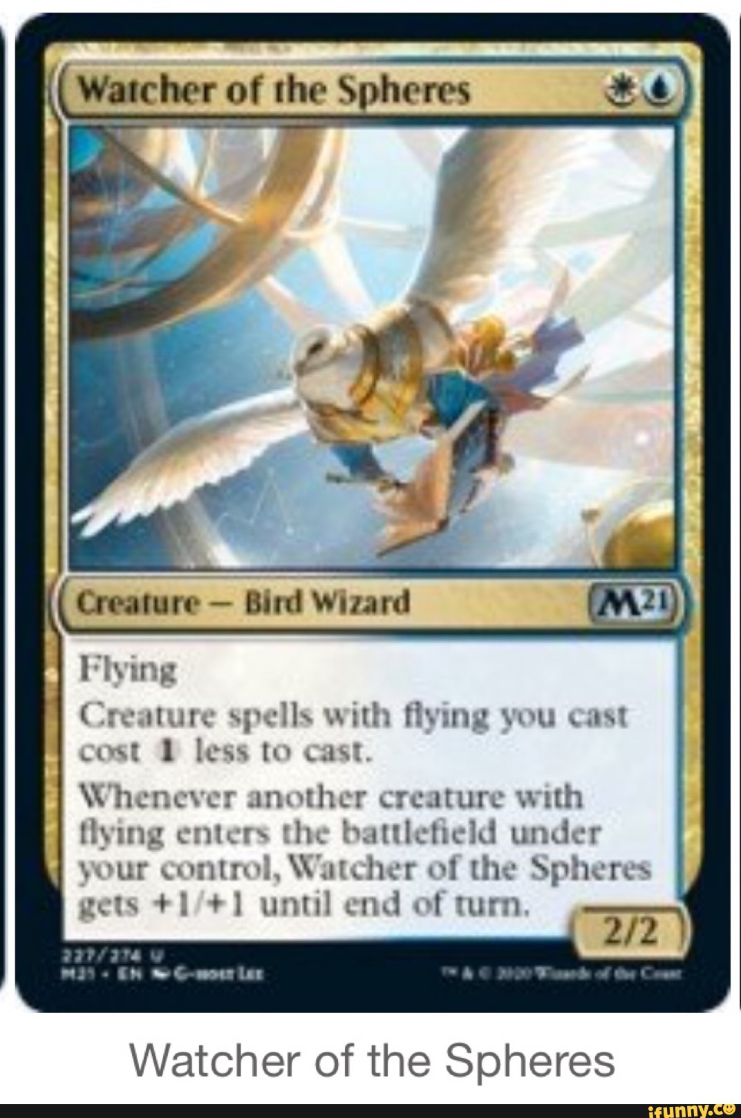 Flying Creature spells with flying you cast cost 1 less to cast ...