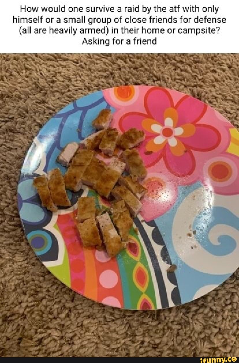 How would one survive a raid by the atf with only himself or a small ...