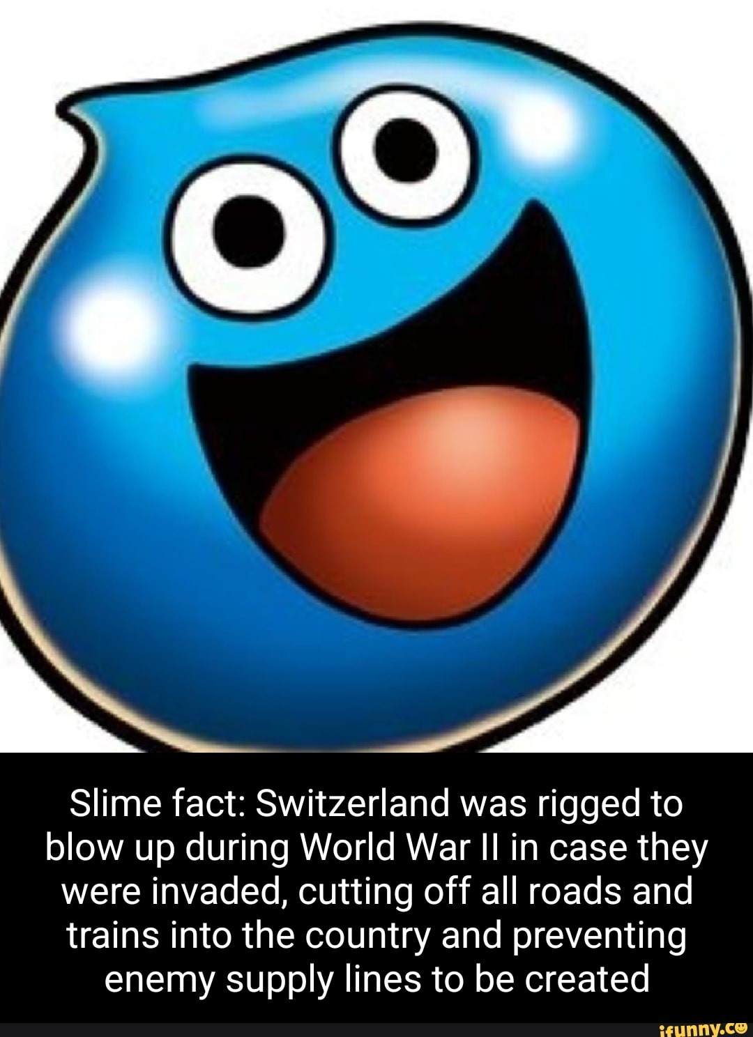 SS Slime fact: Switzerland was rigged to blow up during World War Il in ...