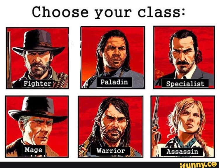 Choose your class: - iFunny