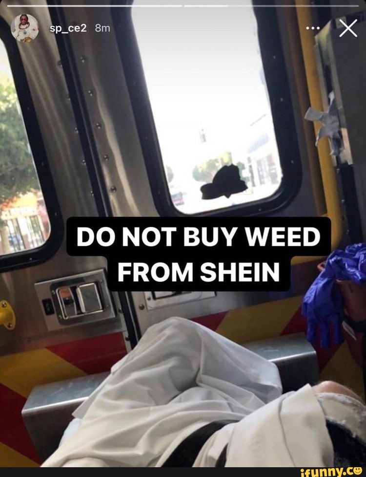 DO NOT BUY WEED FROM SHEIN - iFunny
