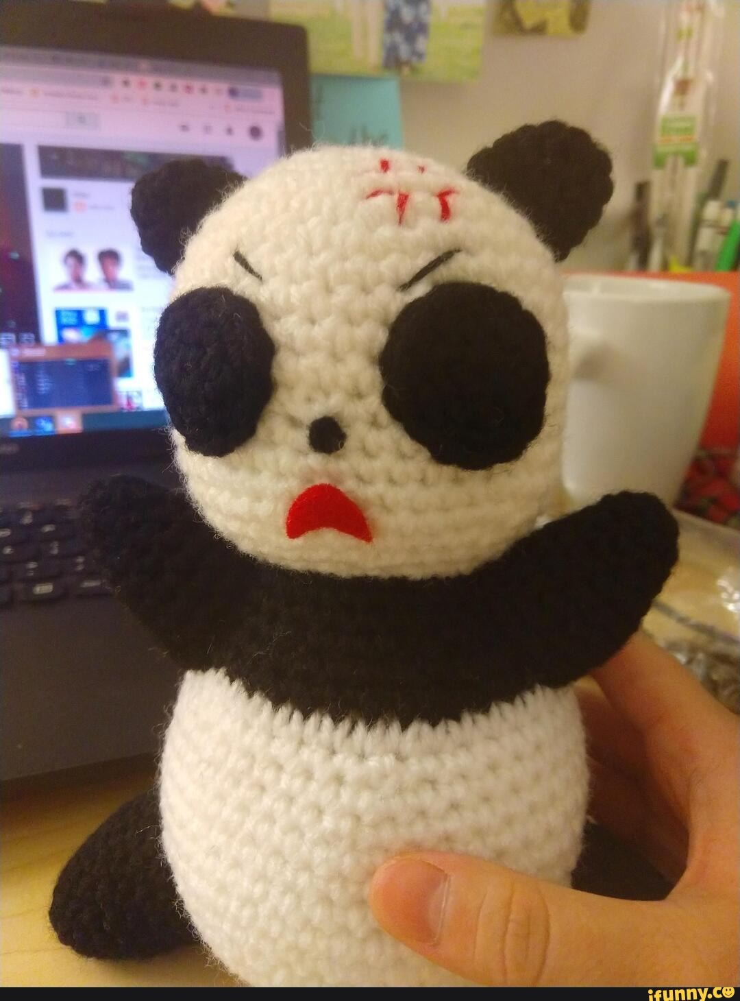Made xiao mei the panda from FMA brotherhood. - iFunny