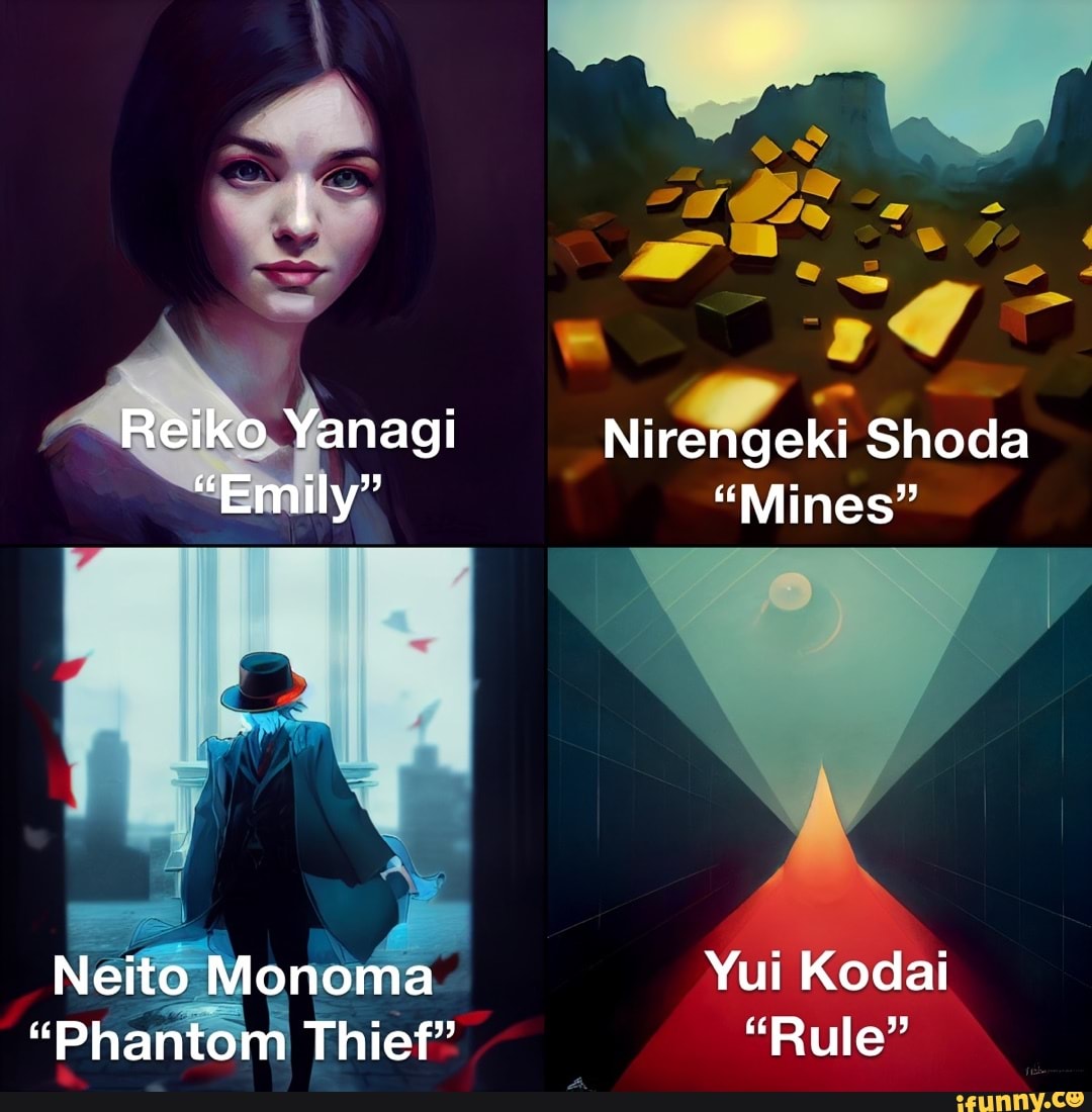 Reiko Yanagi Nirengeki Shoda "Emily" "Mines" Neito Monoma Yui Kodai ...