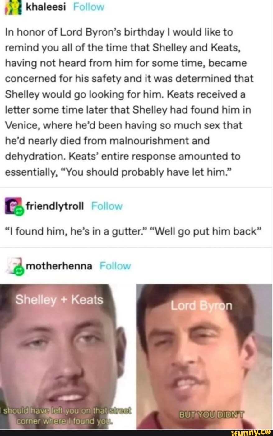 Byrons memes. Best Collection of funny Byrons pictures on iFunny