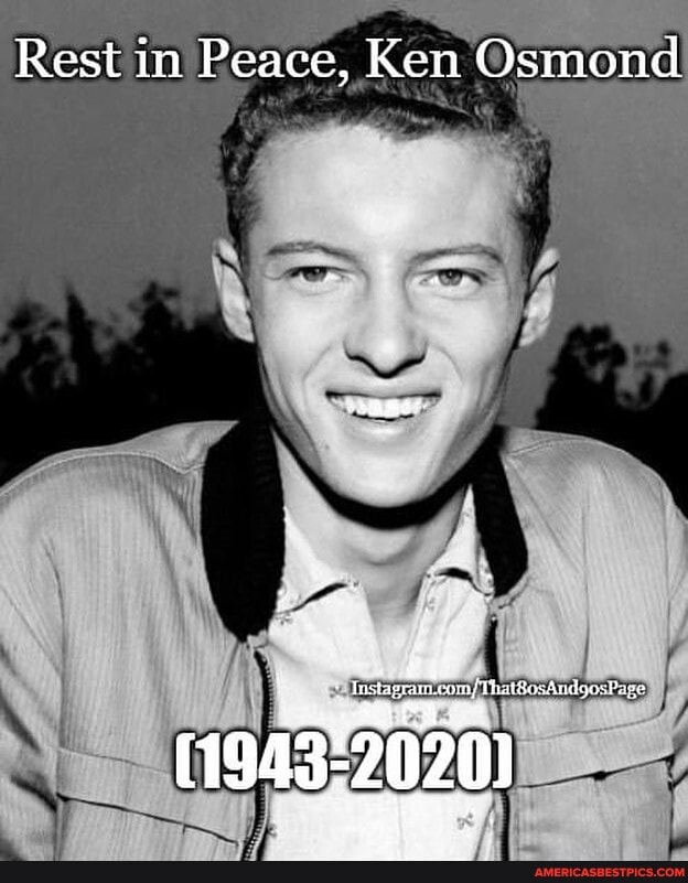 Rest in Peace, Ken Osmond - America’s best pics and videos