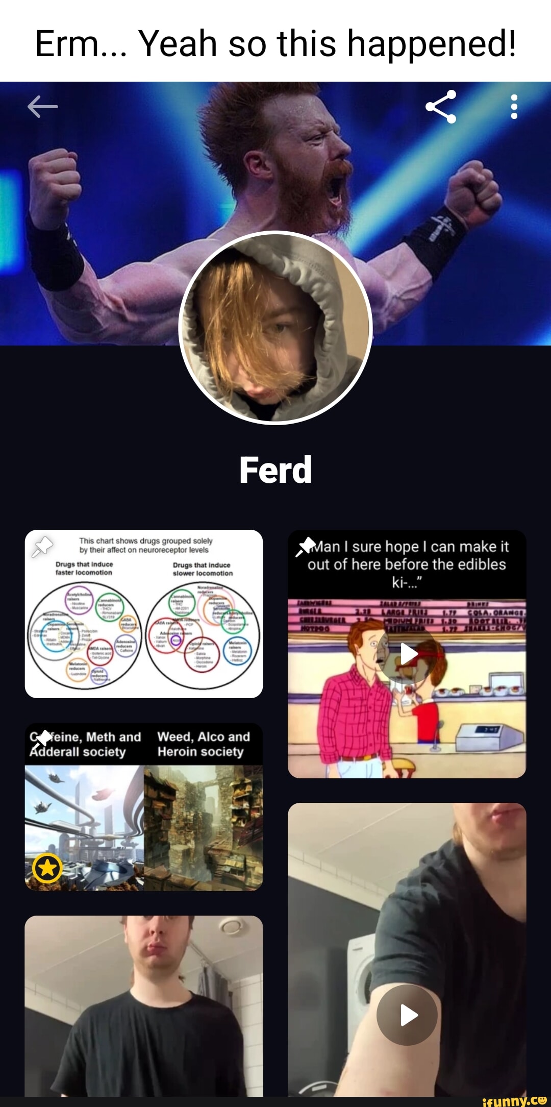 Erm... Yeah so this happened! Ferd chad Man I sure hope I can make it ...