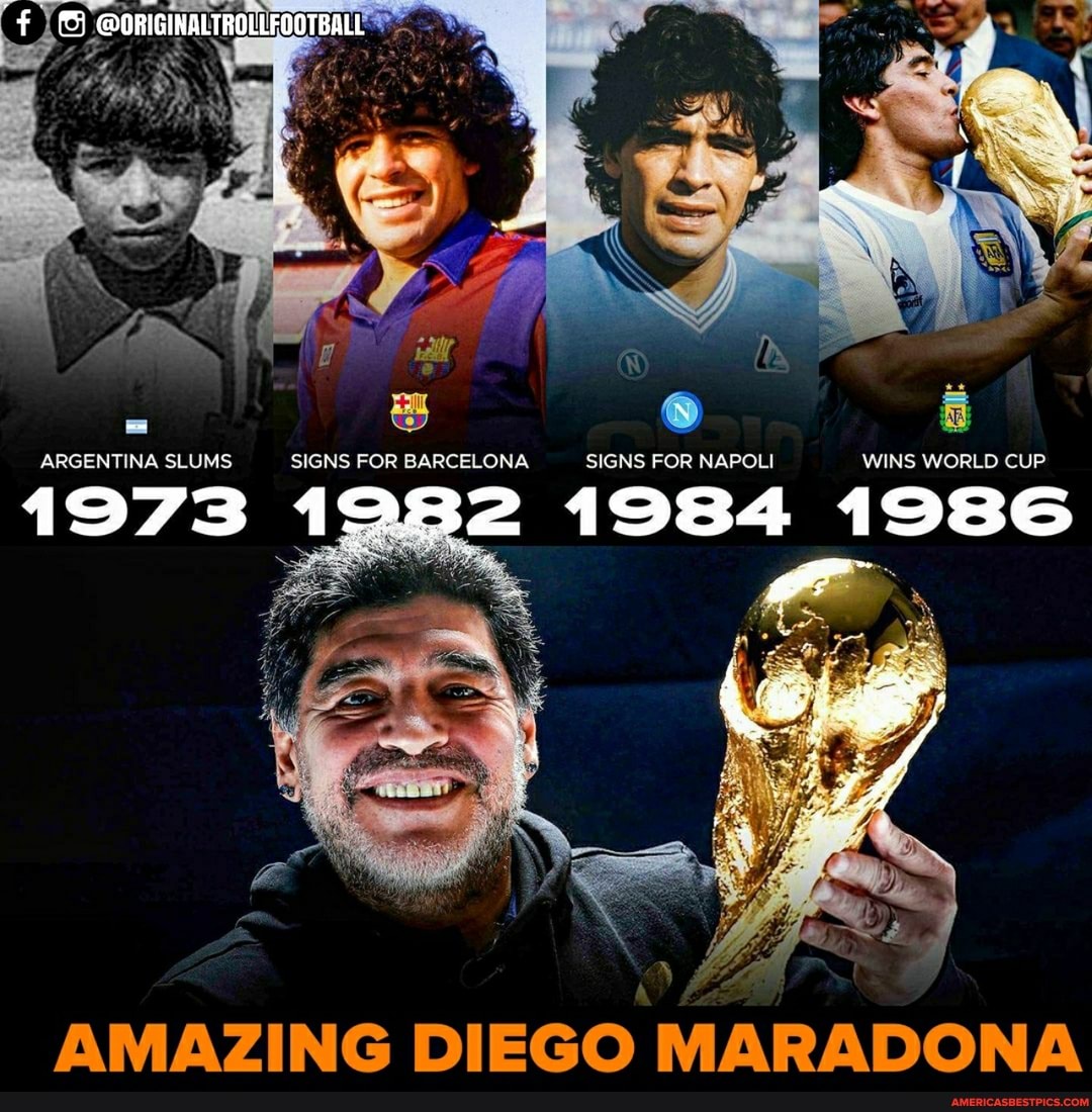 Amazing Journey of Diego Maradona - ARGENTINA SLUMS SIGNS FOR BARCELONA ...