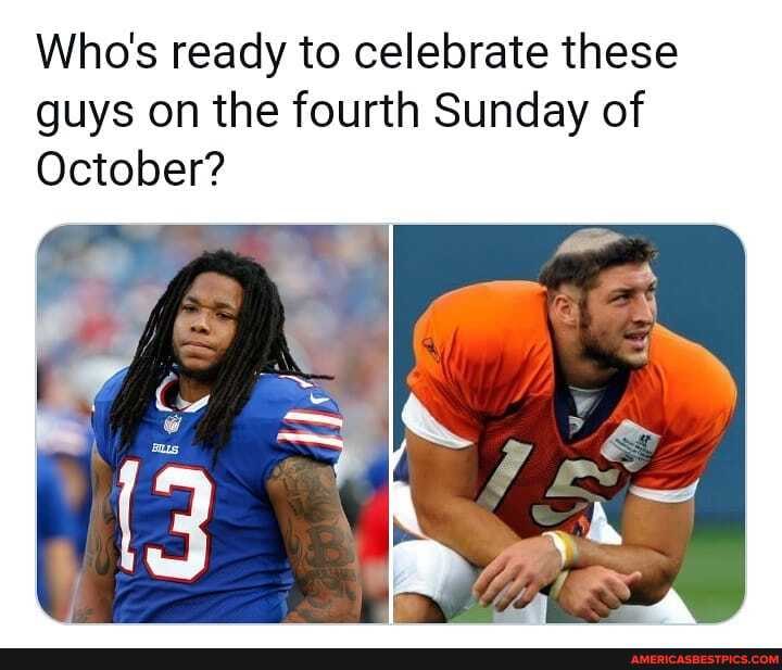 Who's ready to celebrate these guys on the fourth Sunday of October ...