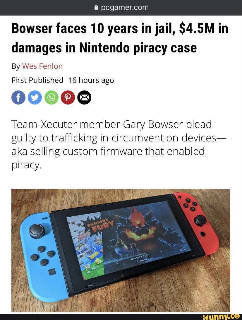 Nintendo has finally thwarted the dastardly Bowser - Bowser faces 10 ...