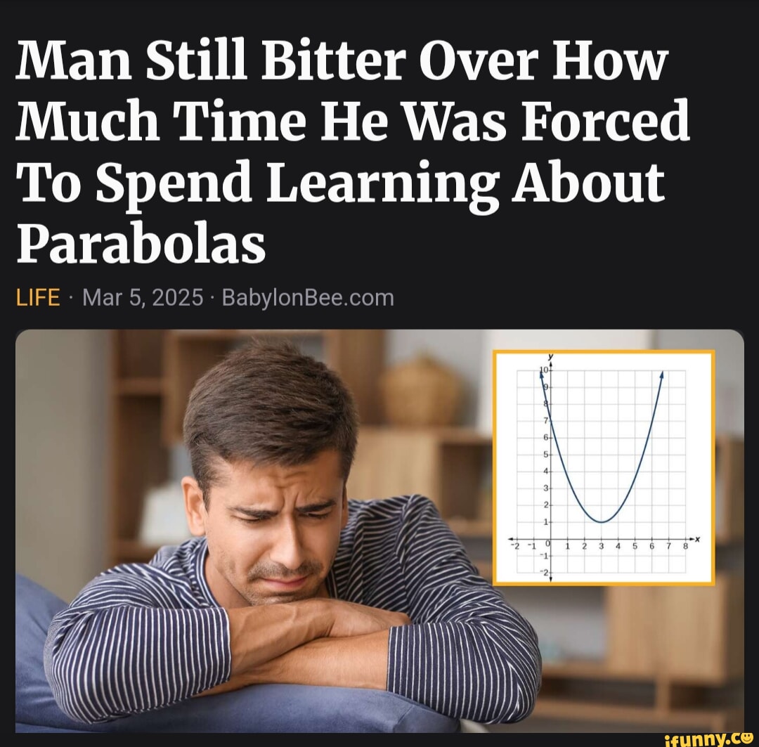 Parabola memes. Best Collection of funny Parabola pictures on iFunny