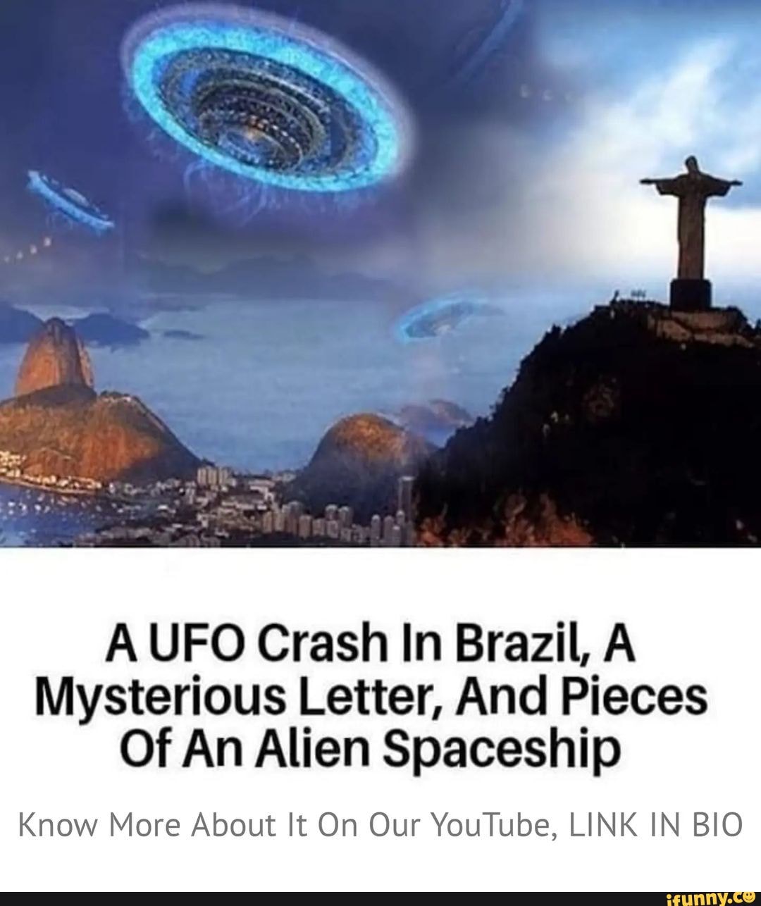 We A UFO Crash In Brazil, A Mysterious Letter, And Pieces Of An Alien ...