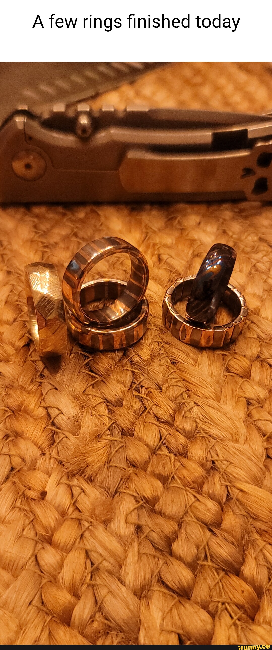 A few rings finished today SS SS SS SS AS - iFunny