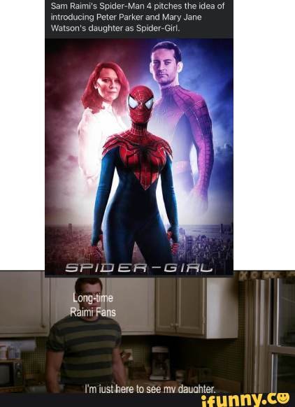 'Sam Raimi's Spider-Man 4 pitches the idea of introducing Peter Parker ...