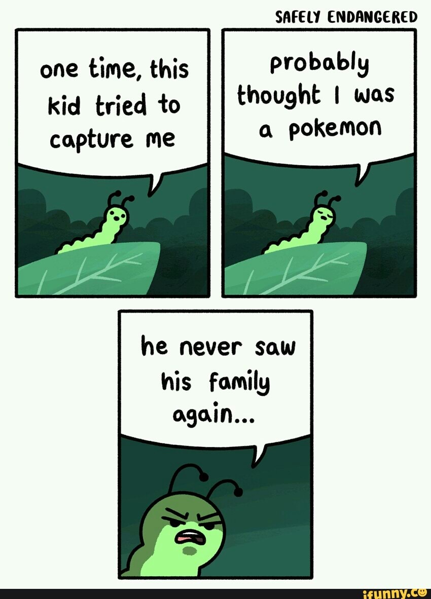 SAFELY ENDANGERED one time, this probably kid tried to II thought I was ...