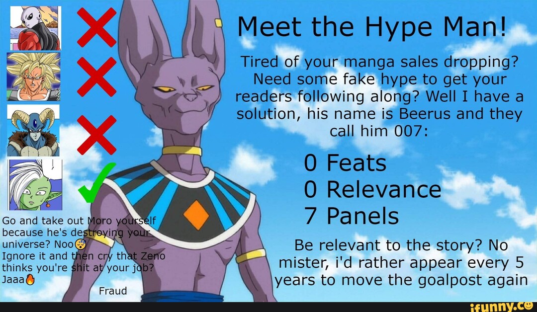 Meet the Hype Man! Tired of your manga sales dropping? Need some fake ...
