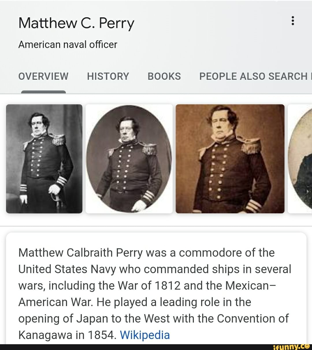 Matthew C. Perry American naval officer OVERVIEW HISTORY BOOKS PEOPLE ...