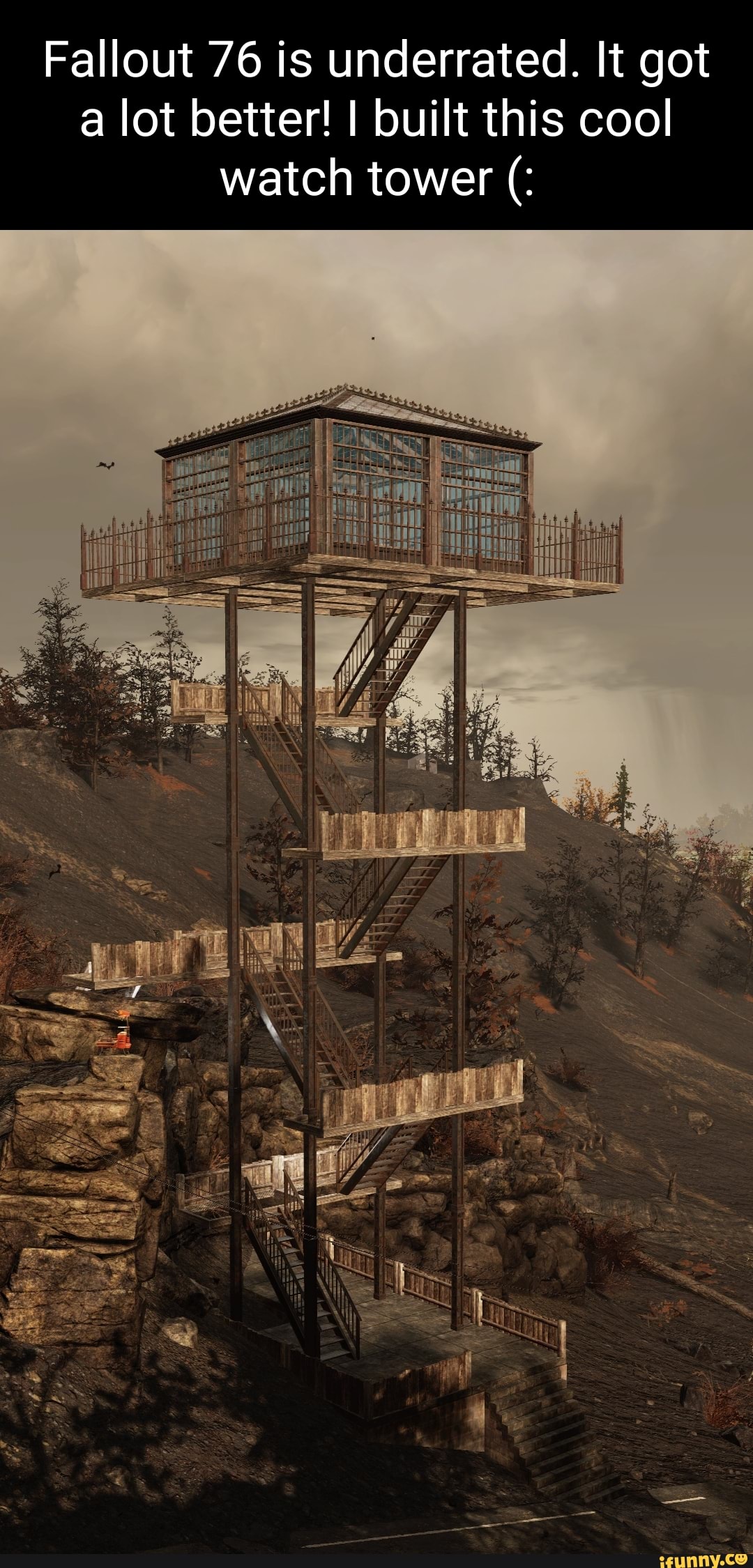 Fallout 76 is underrated. It got a lot better! I built this cool watch ...