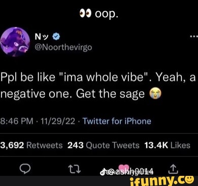 99 oop. Pol be like "ima whole vibe". Yeah, a negative one. Get the ...